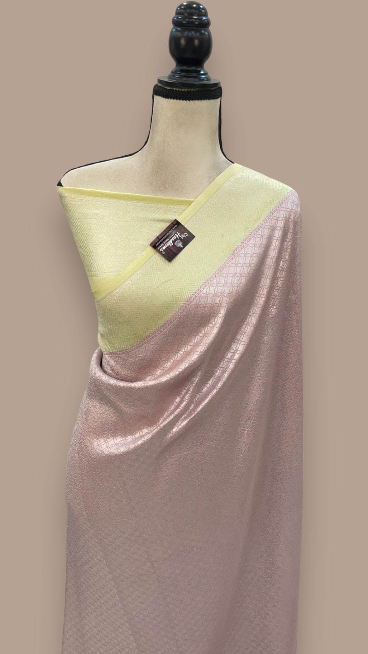 Pure Mashru Silk Banarasi Handloom Saree | The Handlooms