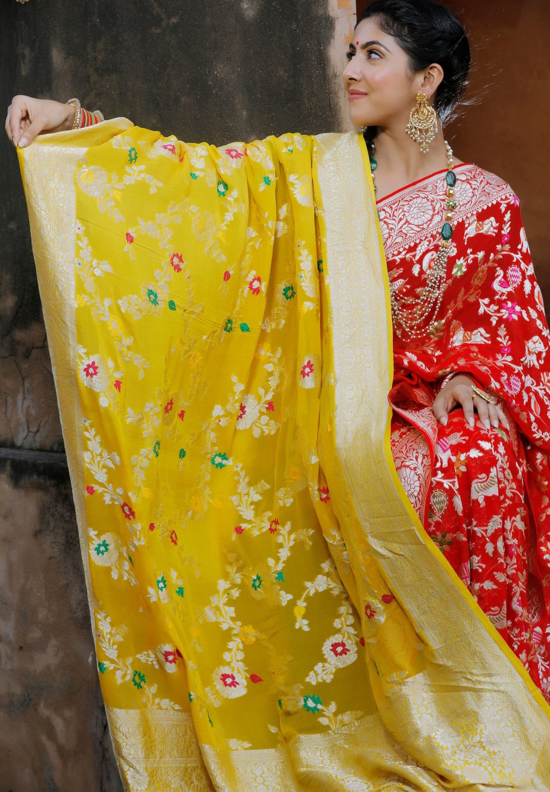 Khaddi Georgette Dupatta — The Handlooms